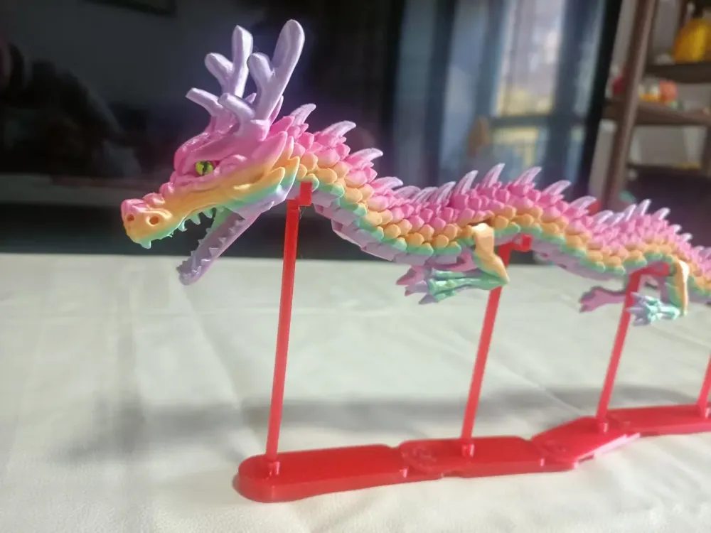 Coiled Dragon Display Stand - Free 3D Print Model - MakerWorld