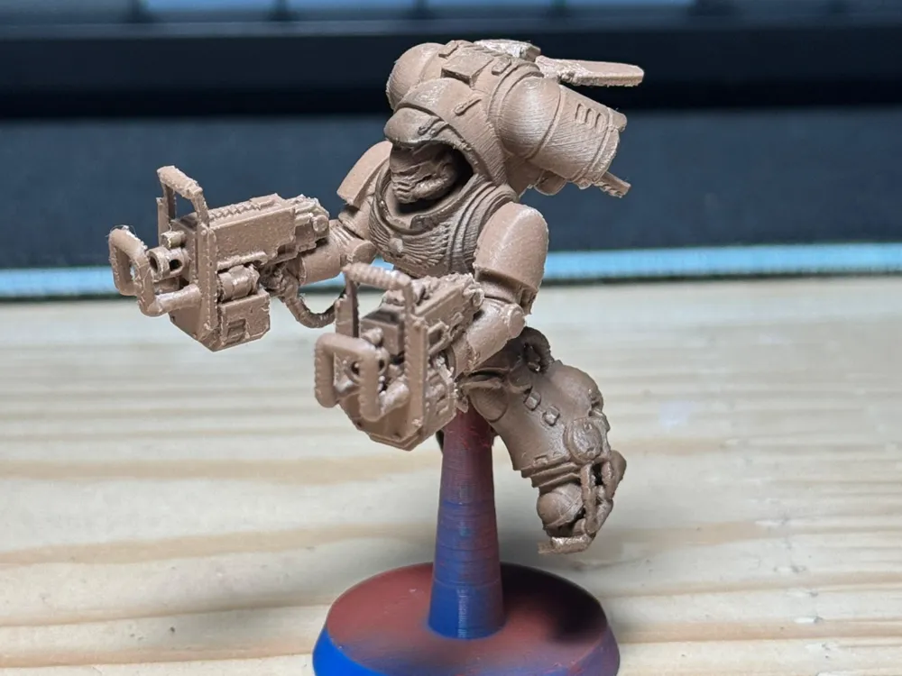 Dark Angel Jumping Inceptor 1 Warhammer 40k by Gallerus - MakerWorld