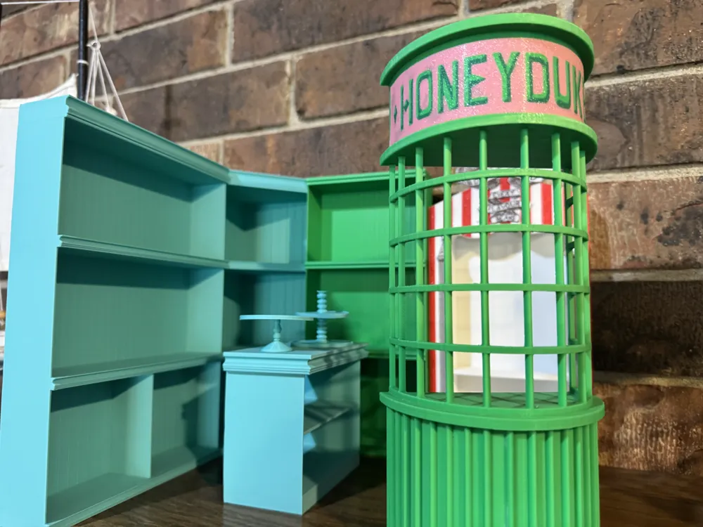 HoneyDukes Inlaid Veneer Sign by user_587720281 MakerWorld: Download Free 3D Models