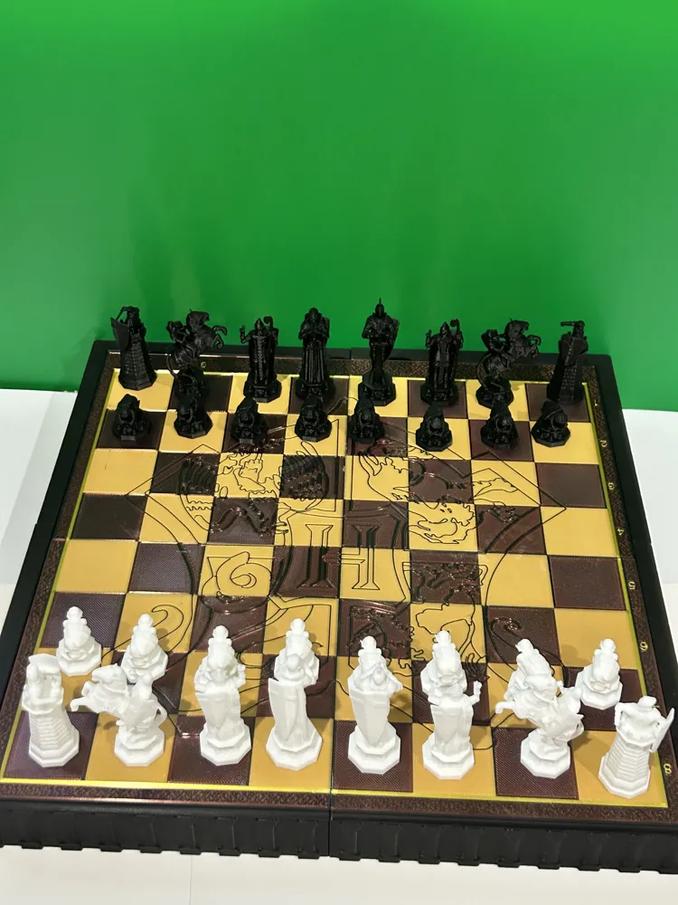 Mini Wizard Chess Remixed by Meyerhouse MakerWorld: Download Free 3D Models