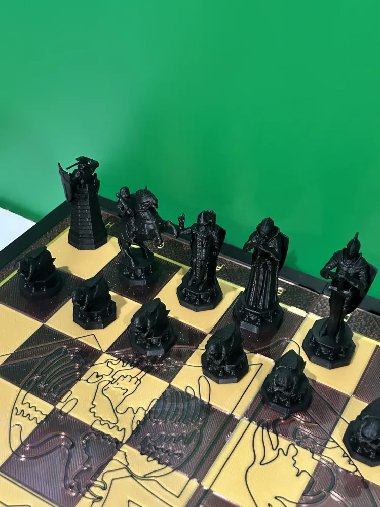 Mini Wizard Chess Remixed by Meyerhouse MakerWorld: Download Free 3D Models