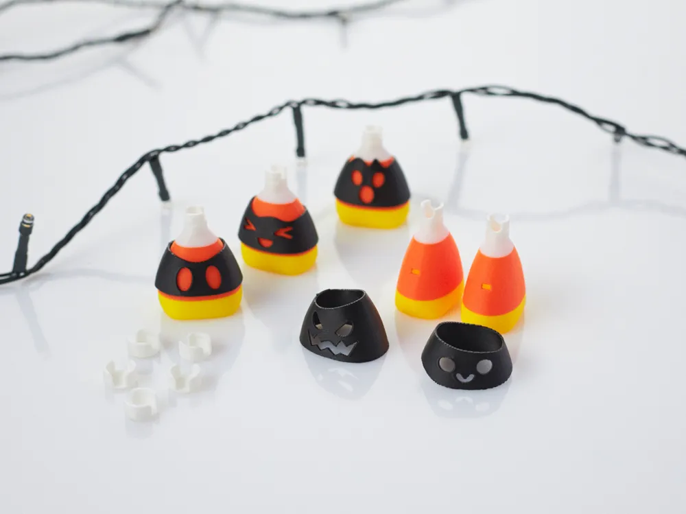 Cute Candy Corn String Fairy Lights by TechNerd MakerWorld: Download ...