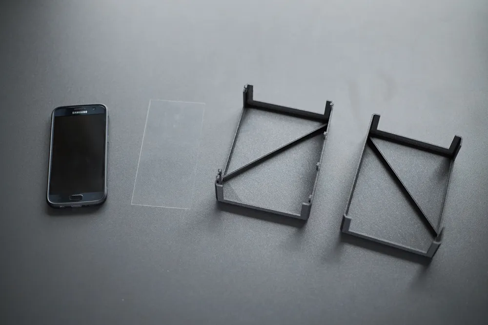 Vertical Holographic Box for Smartphones by TechNerd MakerWorld ...