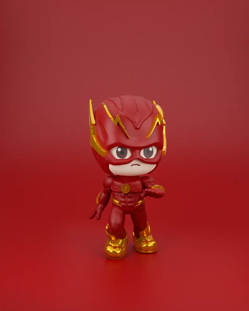 Q-Version The Flash by Fisher - MakerWorld