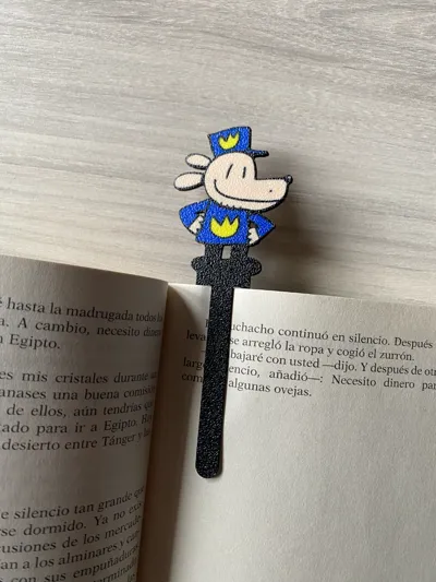 Dog Man Bookmark by JLagunaDev MakerWorld: Download Free 3D Models
