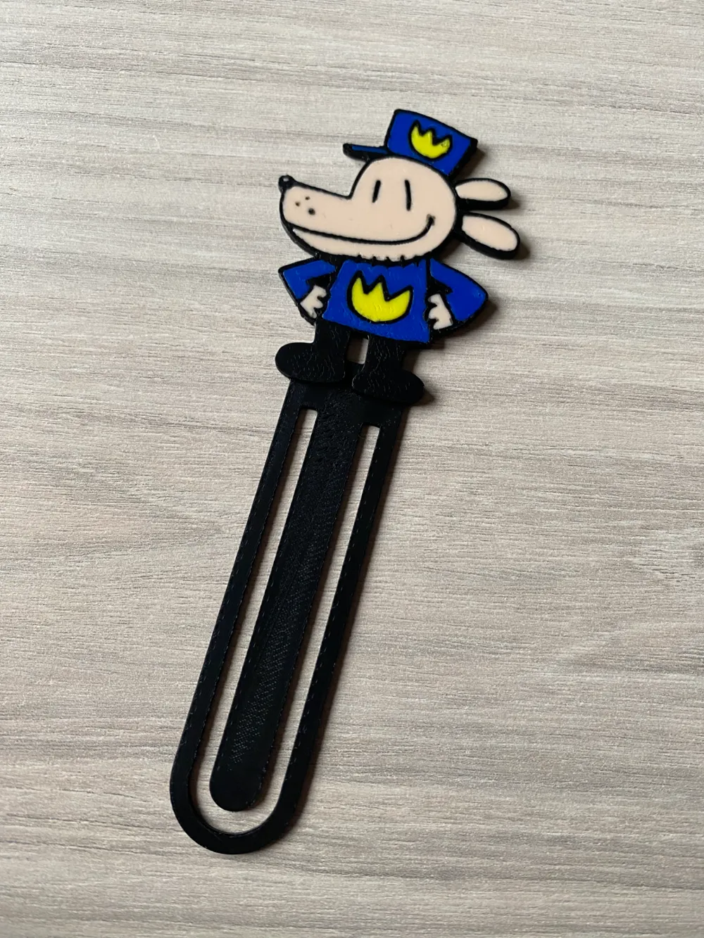 Dog Man Bookmark by JLagunaDev MakerWorld: Download Free 3D Models
