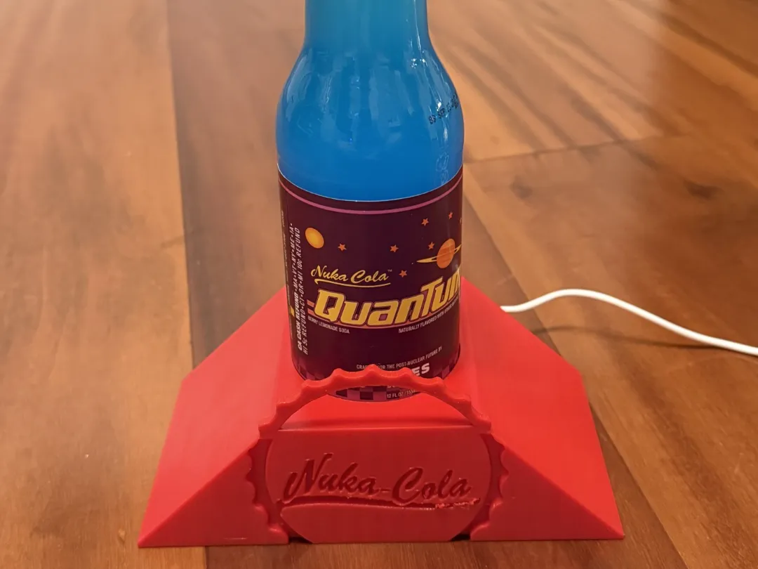 FALLOUT suporte iluminado para garrafa jones nuka cola quantum - Modelo ...