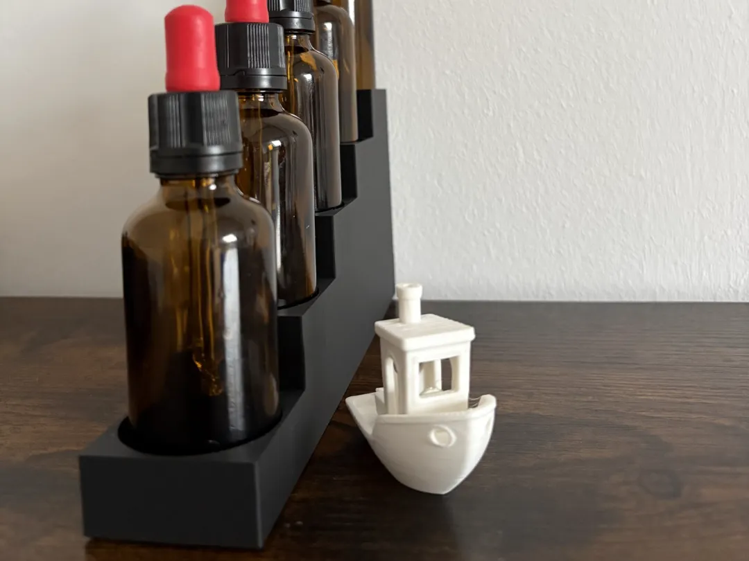 Tincture display - holder - multiple sizes - Free 3D Print Model ...