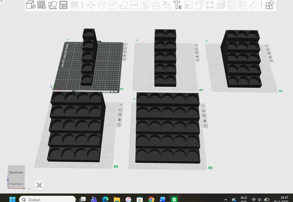 Tincture display - holder - multiple sizes - Free 3D Print Model ...