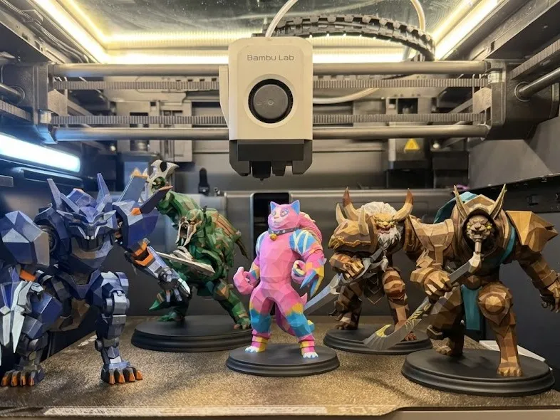 Rengar Low Poly Collection - League of Legends - Free 3D Print Model ...