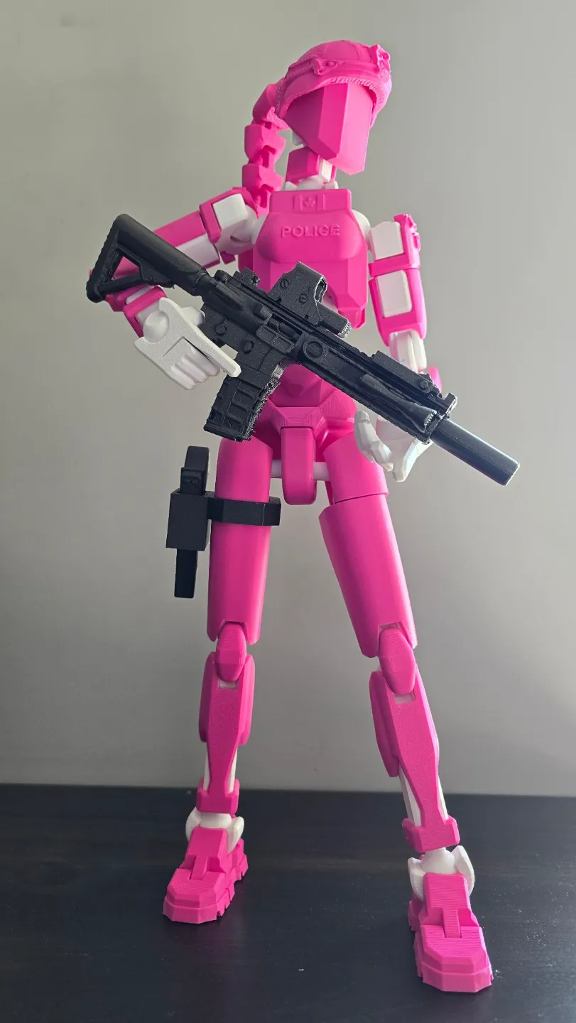 Dummy 13 Female SWAT Officer 250% - Free 3D Print Model - MakerWorld