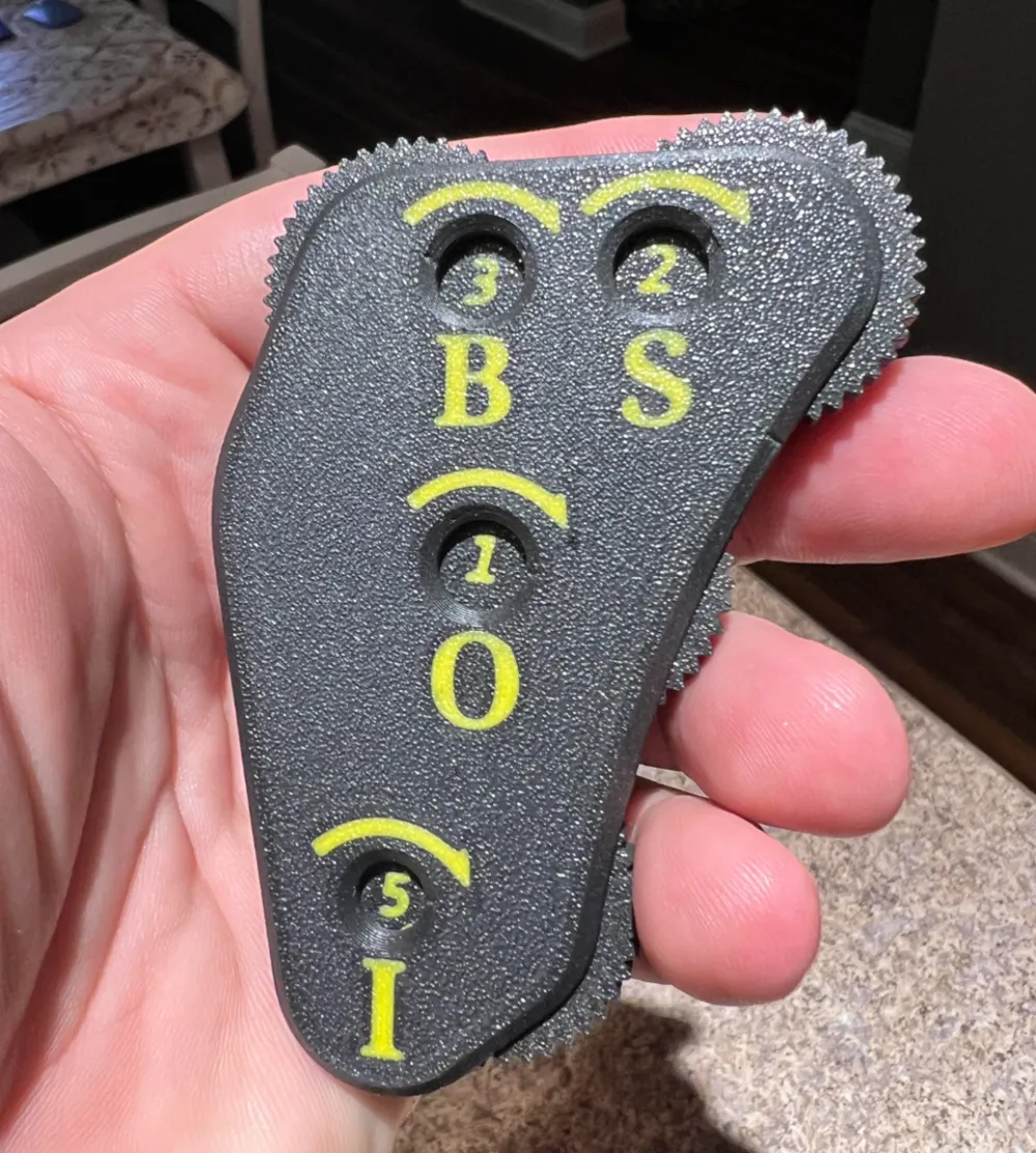4 Wheel Umpire Clicker - Free 3D Print Model - MakerWorld