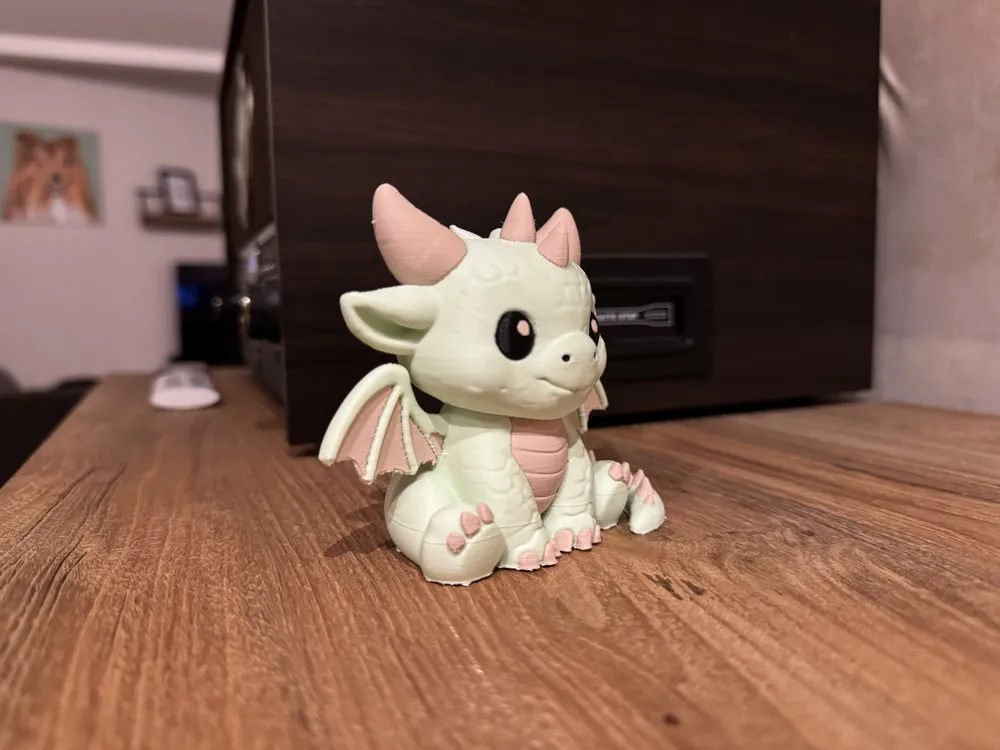 Blushwing – Cozy Baby Dragon - Free 3D Print Model - MakerWorld