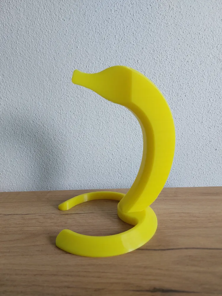 Banana stand banana holder hanger bananas - Free 3D Print Model ...