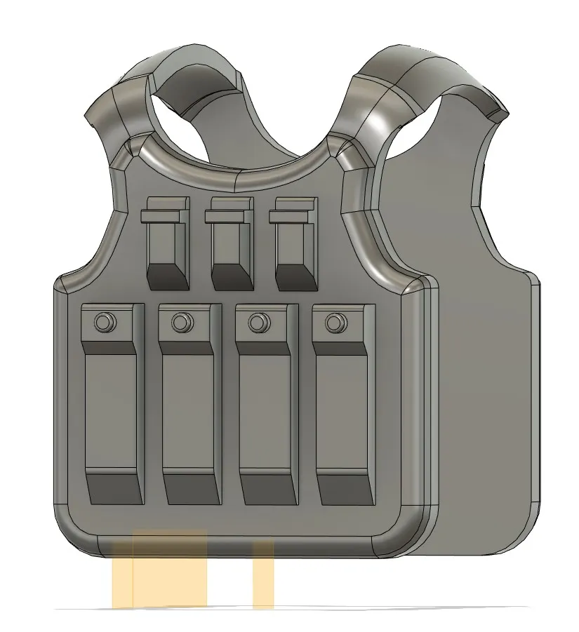 Dummy 13 Vest (1.5x Size of OG Dummy) by CrazySinith - MakerWorld