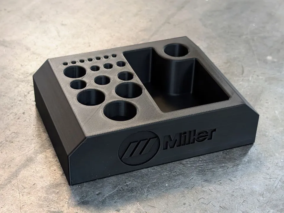 Miller Welding Organizer - Free 3D Print Model - MakerWorld