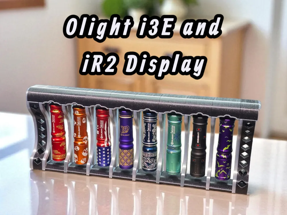 Olight i3E and iR2 Hanging Display by TKB-3D MakerWorld: Download Free ...