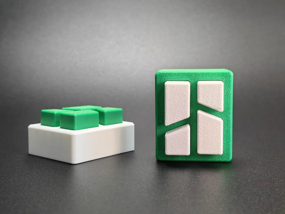 Button toys with Bambu Lab logo Fidget keyboard by JHY_maker MakerWorld ...
