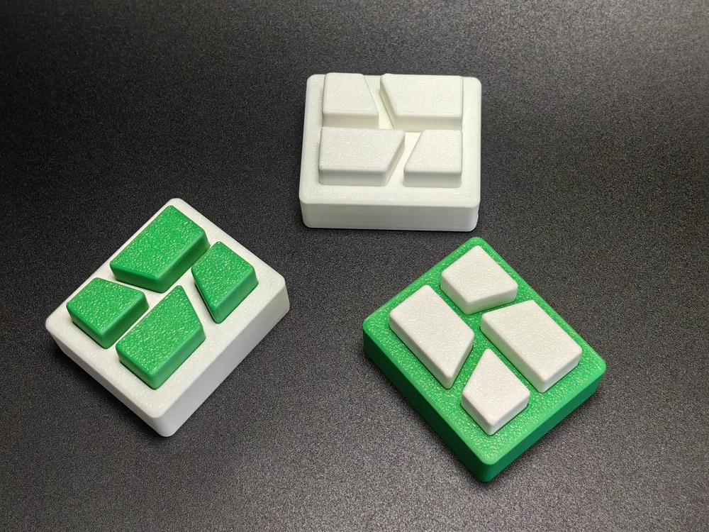 Button toys with Bambu Lab logo Fidget keyboard by JHY_maker MakerWorld ...