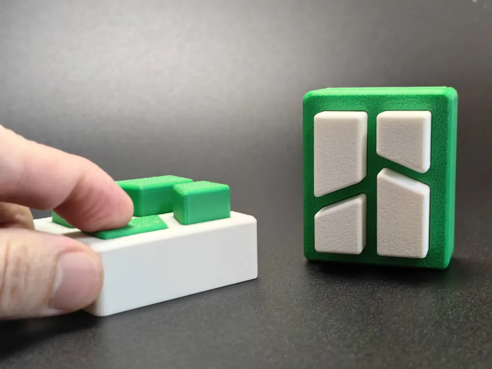 Button toys with Bambu Lab logo Fidget keyboard by JHY_maker MakerWorld ...