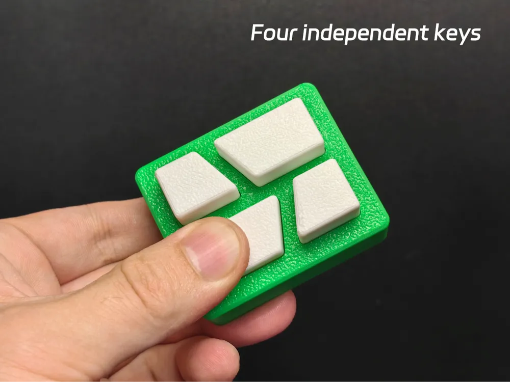 Button toys with Bambu Lab logo Fidget keyboard by JHY_maker MakerWorld ...