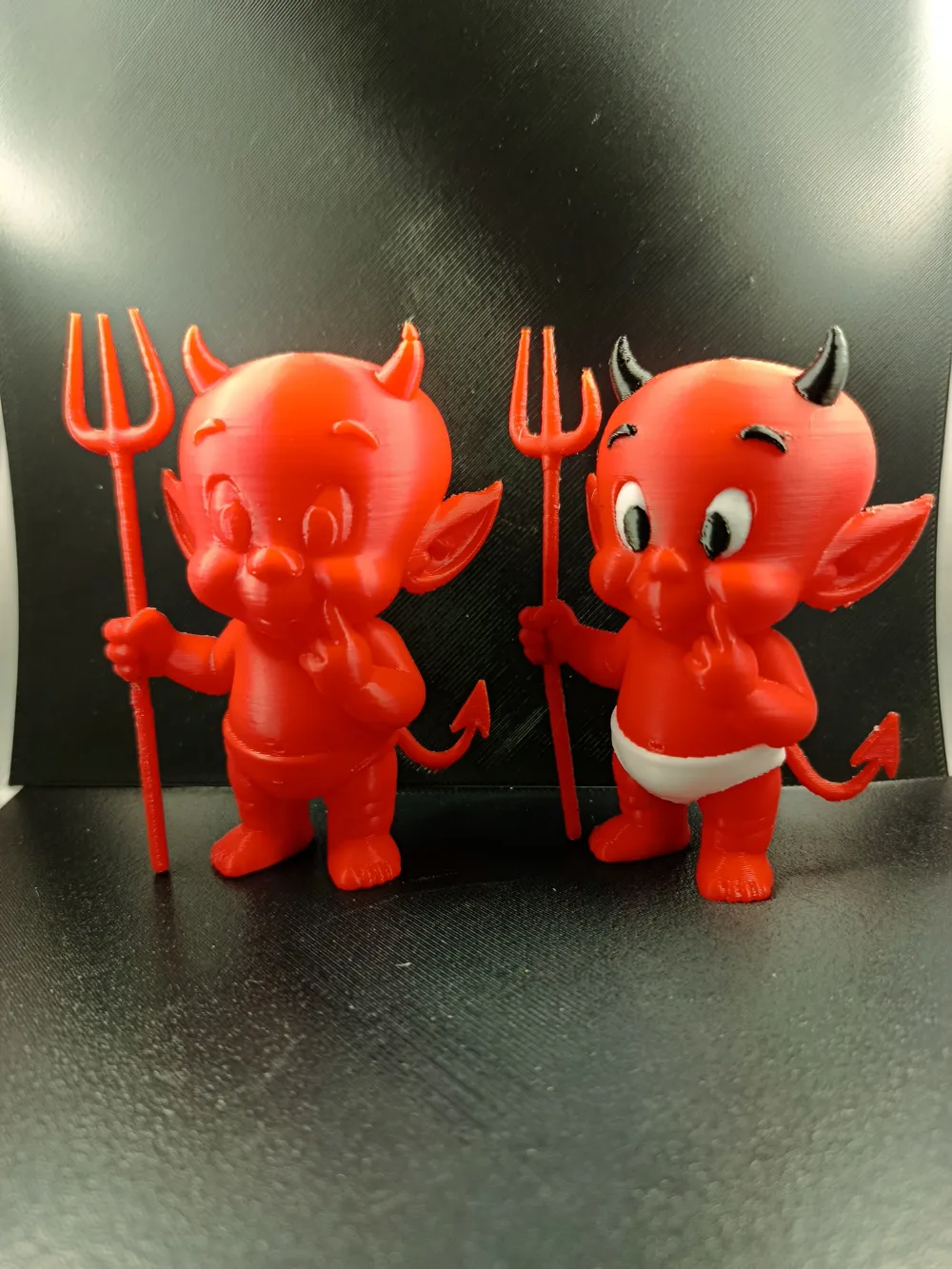 Mischievous Little Devil with Trident by Neoflix3d MakerWorld: Download ...
