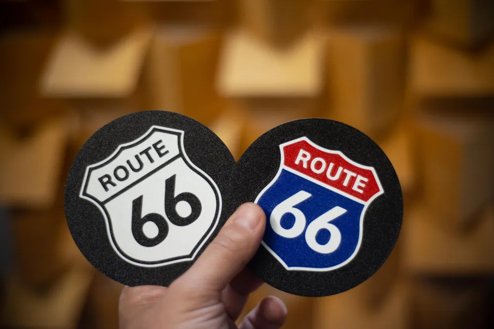 Route 66 Coaster Color Change by GB - MakerWorld