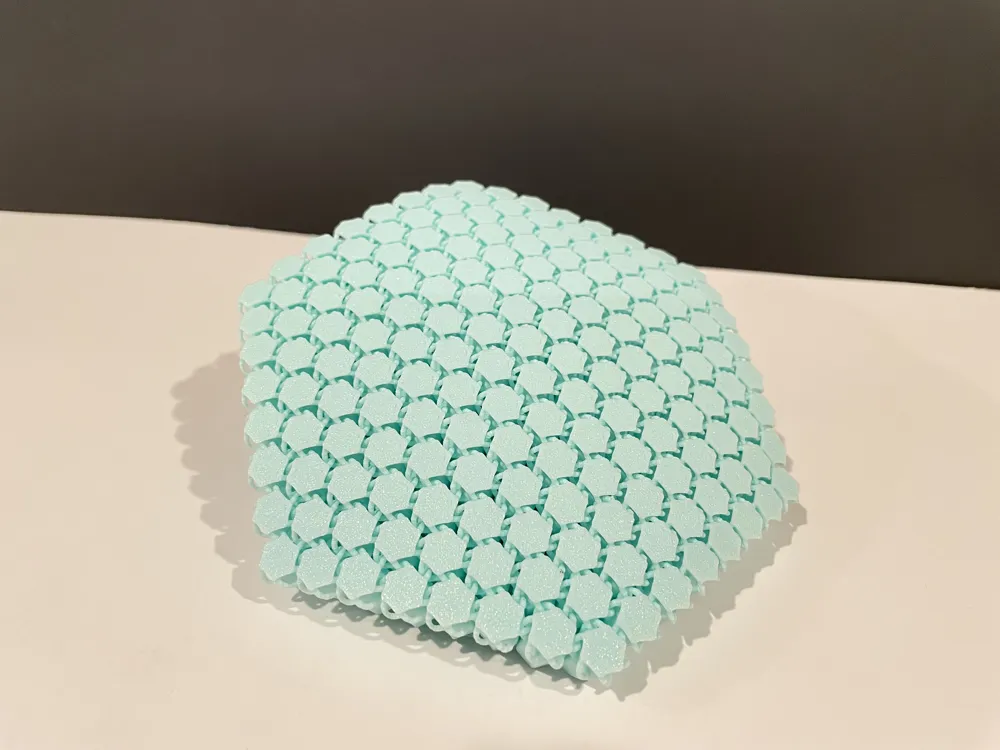 Wavy Mesh - NASA Fabric - Free 3D Print Model - MakerWorld