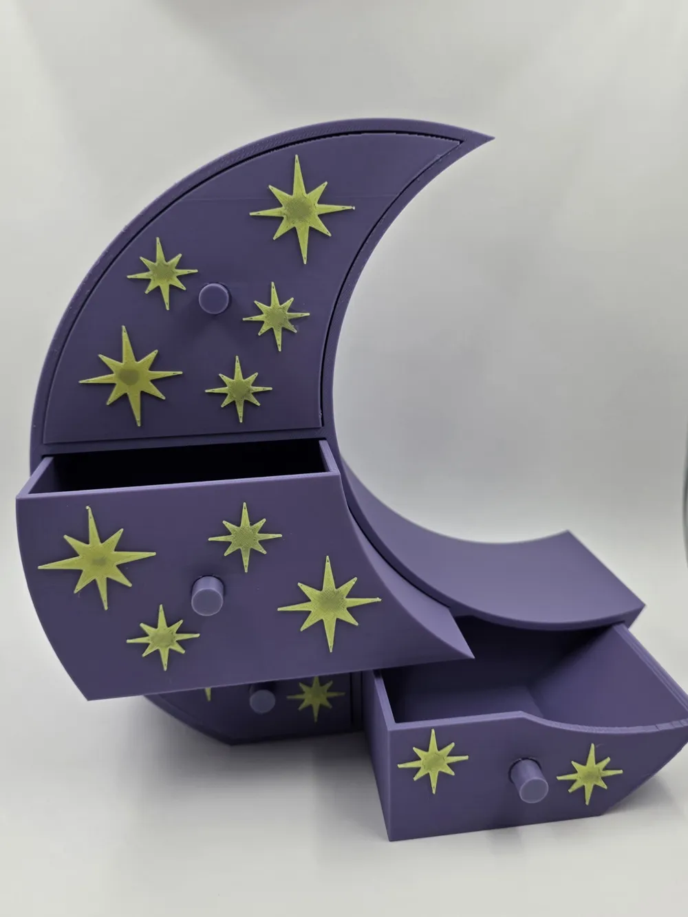 Moon Jewelry Box - Free 3D Print Model - MakerWorld