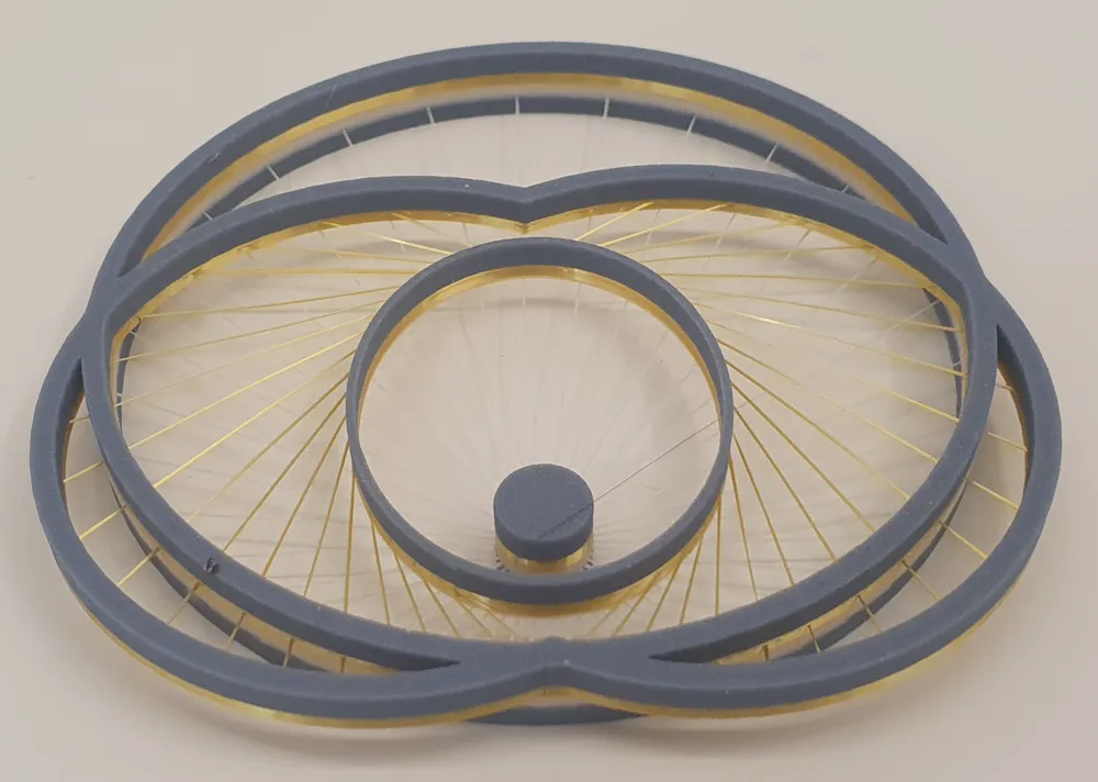 Feynman Motion of Planets Around Star - String Art - Free 3D Print ...