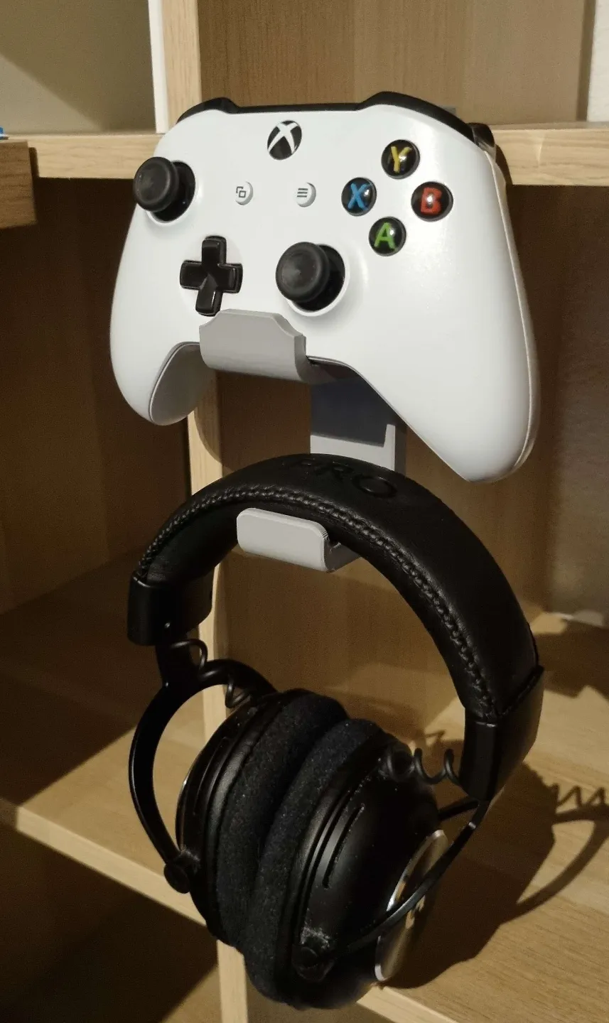 Universal Controller/Headphone holder by JTK_29 - MakerWorld