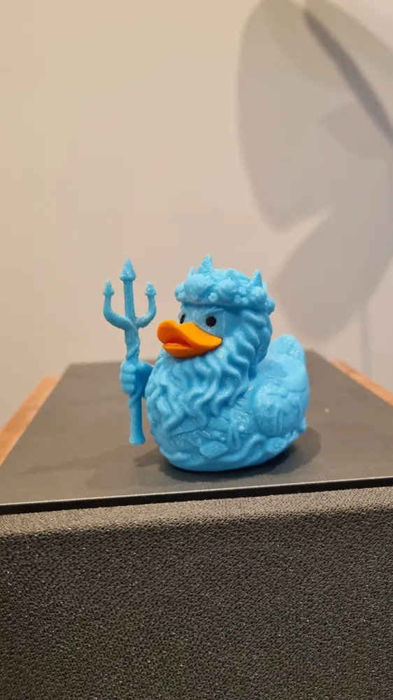 Poseidon duck! Quackeidon! - Free 3D Print Model - MakerWorld