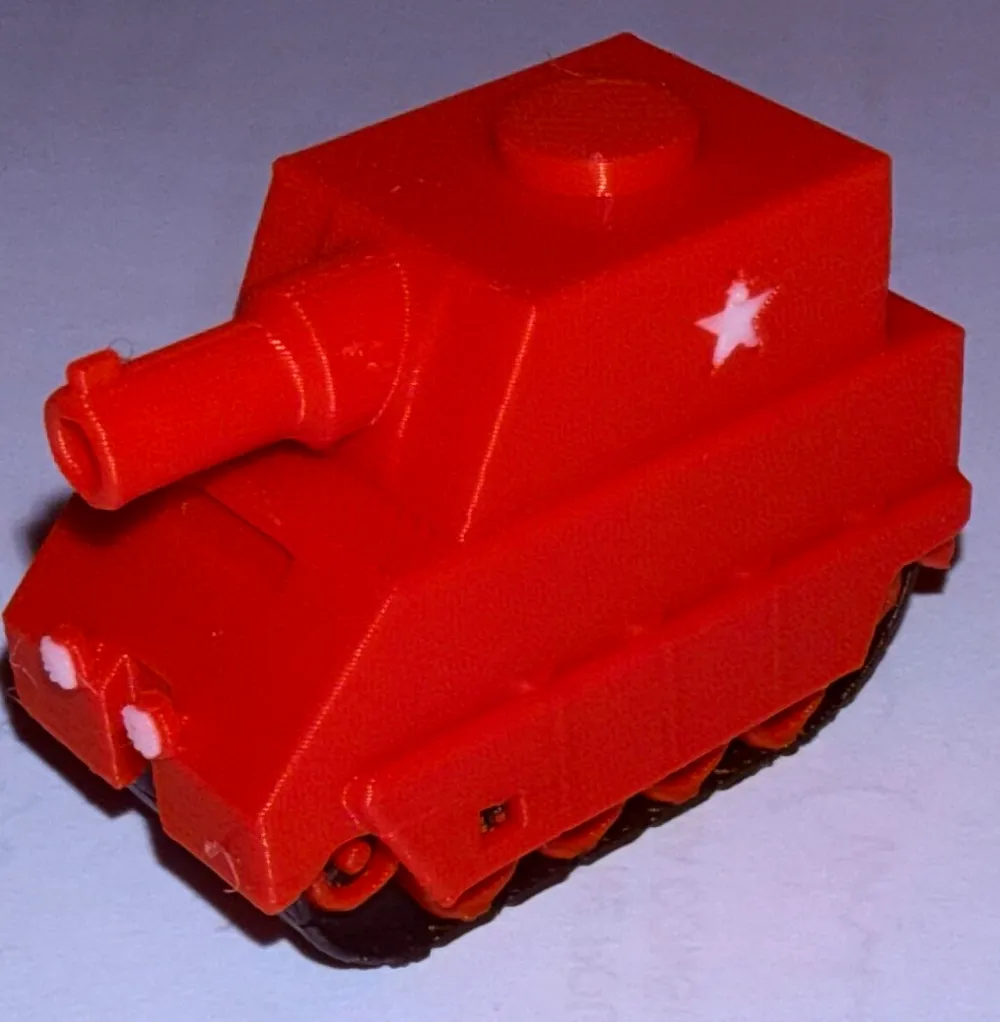 ADVANCE WARS TANK from video game by HackMan - MakerWorld