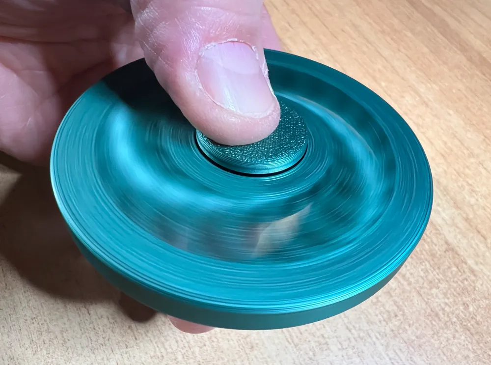 Fidget Hand Spinner Wheel 72 mm diameter by PSG by Isi Serrati ...
