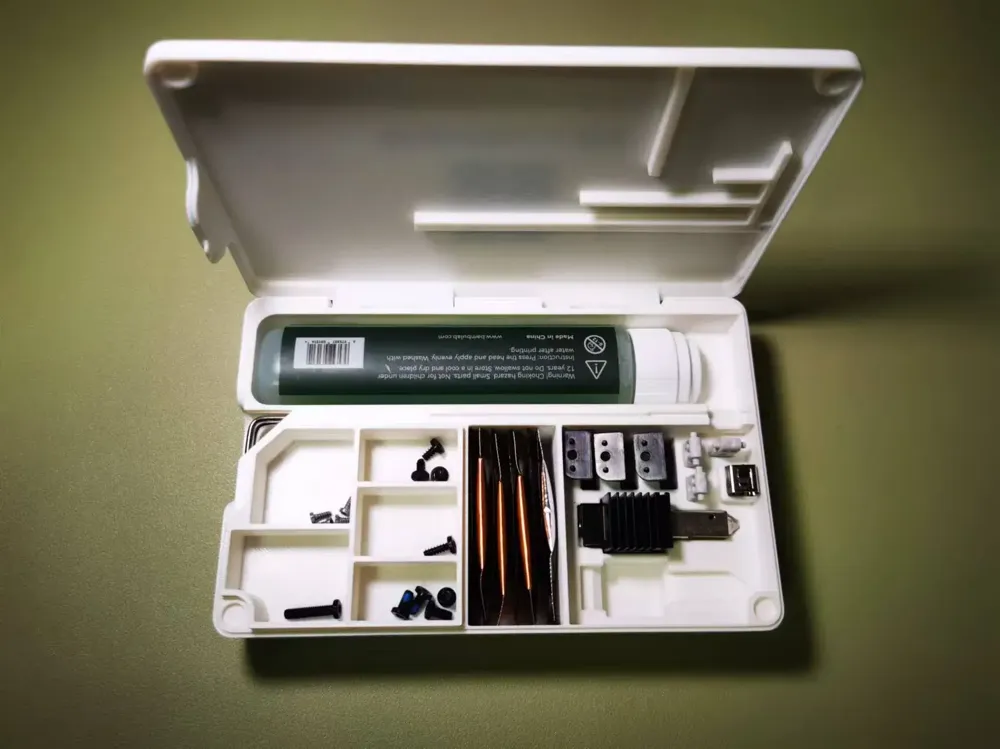 Perfect Exquisite Accessory Storage Box for Bambu Lab 3D Printer Spare ...