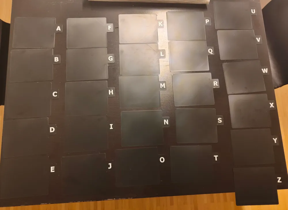 Alphabetical Vinyl CD Organizer 0.5mm by Danny_Young21 - MakerWorld