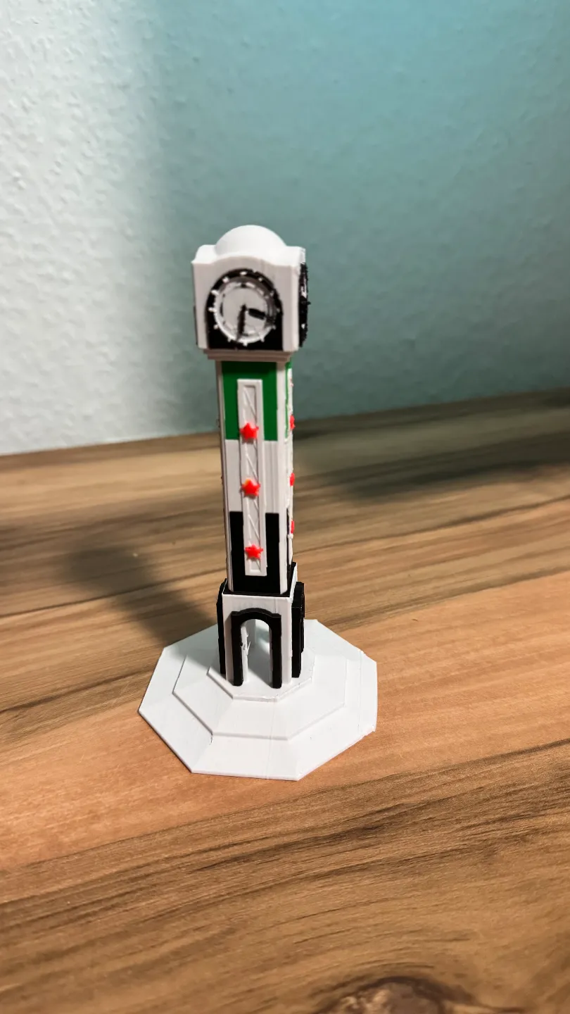 Homs Clock Tower -Free Syria by Akuser MakerWorld: Download Free 3D Models