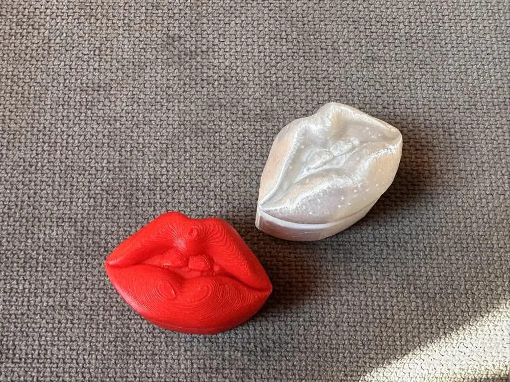 Jouet Fidget Clicker Lèvres Baisers Saint-Valentin - Modèle d ...