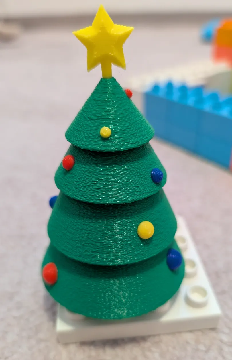 DUPLO brick christmas tree 2 - Free 3D Print Model - MakerWorld
