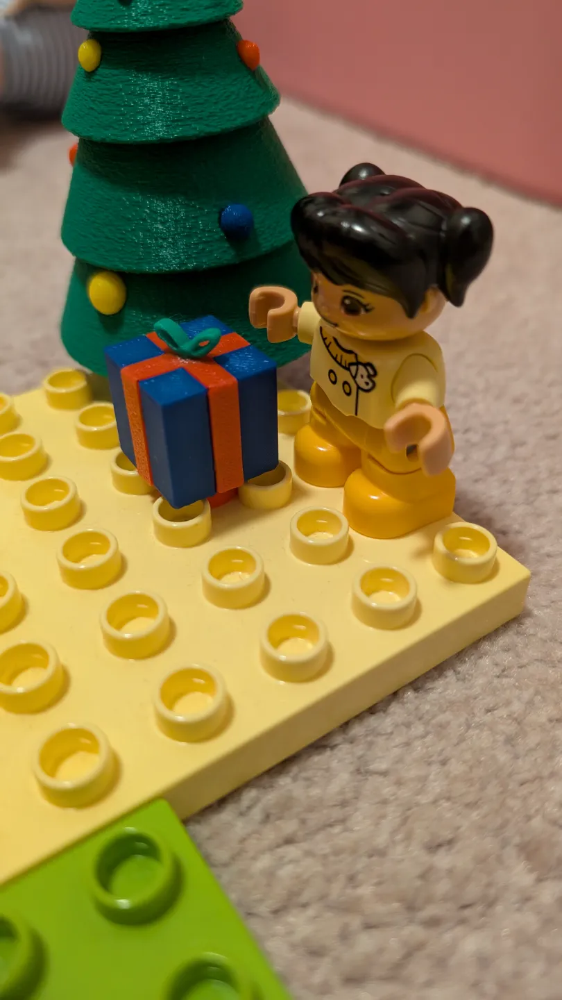 DUPLO brick christmas tree 2 - Free 3D Print Model - MakerWorld