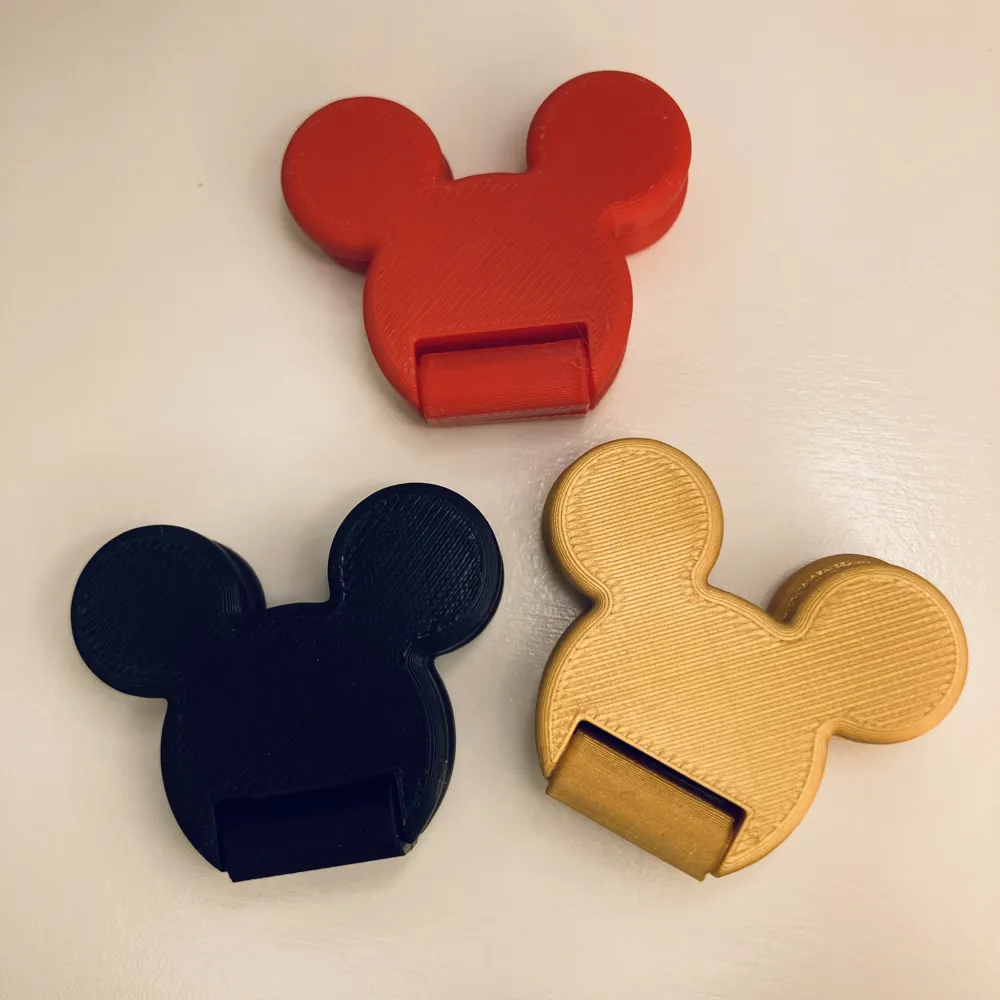 Mickey Mouse Slider Fidget (Disney Pixie Dust) - Free 3D Print Model ...