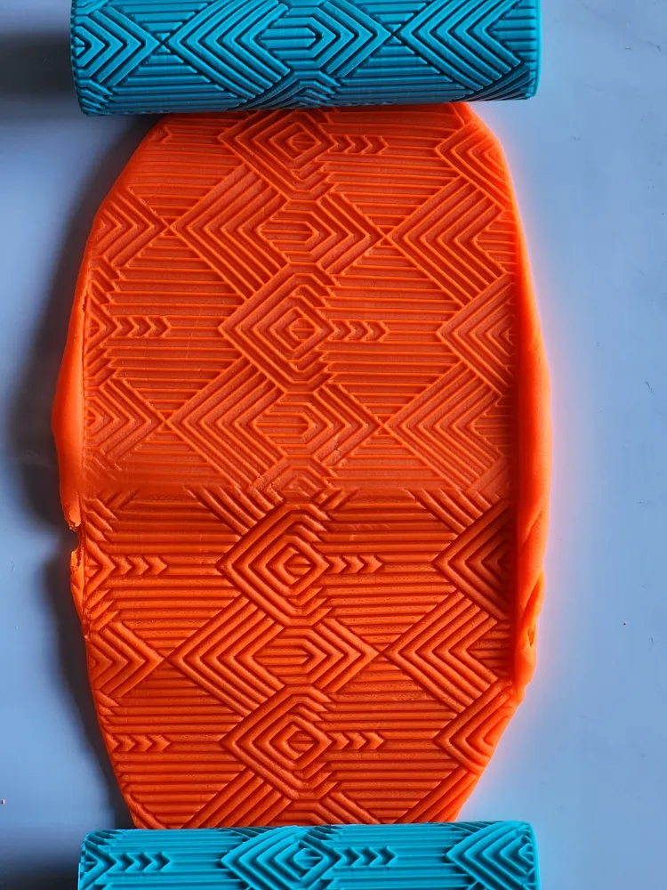 Texture Roller V225 | Geometric - Free 3D Print Model - MakerWorld