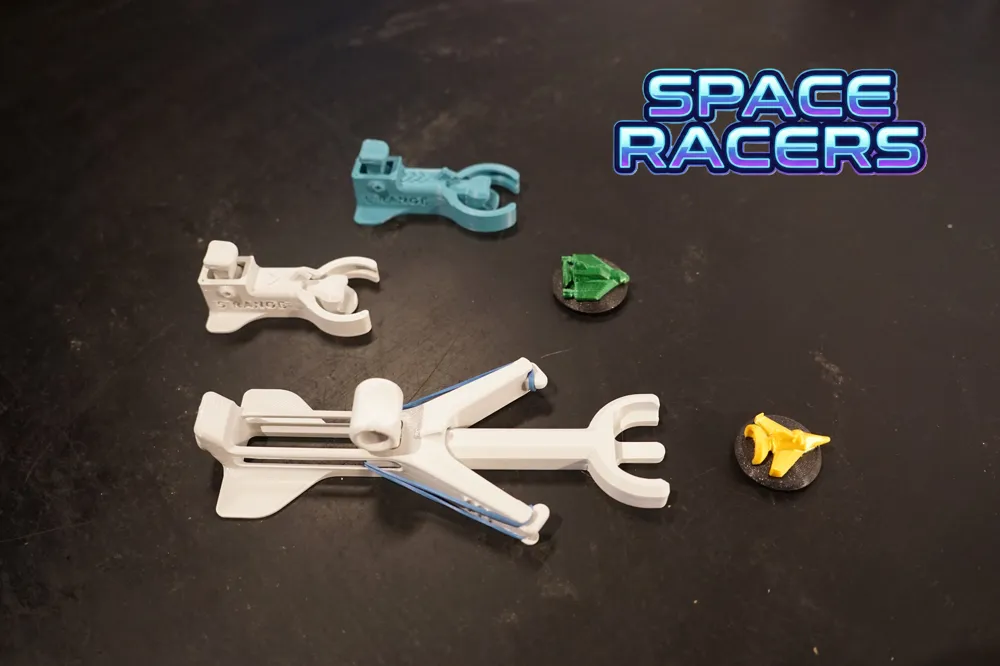 Space Racers - Short range shooter - Free 3D Print Model - MakerWorld