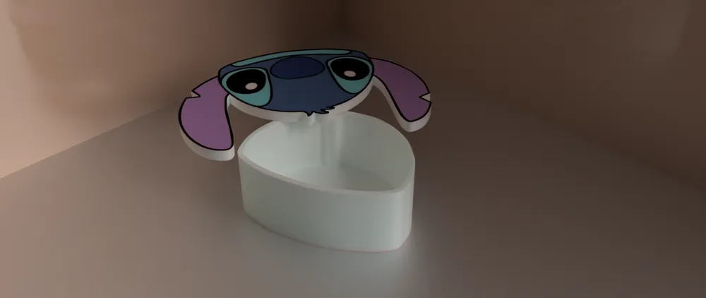 Cute Stich Box by Vincentbcd - MakerWorld