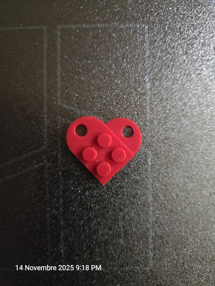 Heart Bricks Legos - Free 3D Print Model - MakerWorld