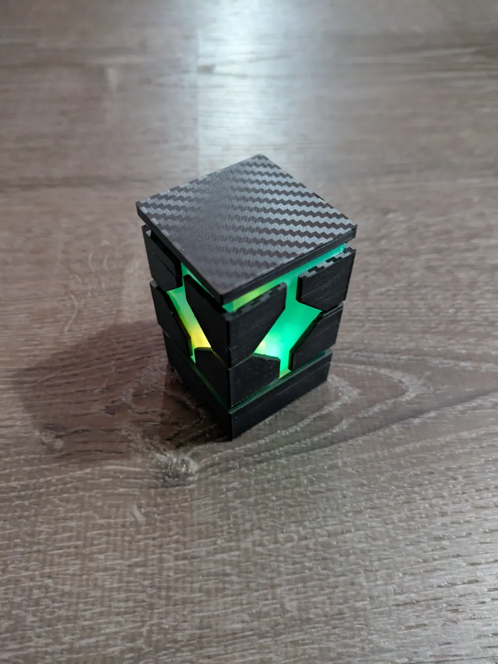 Modern Futuristic Tea Light Led Cube Art by MrPrintsalot - MakerWorld