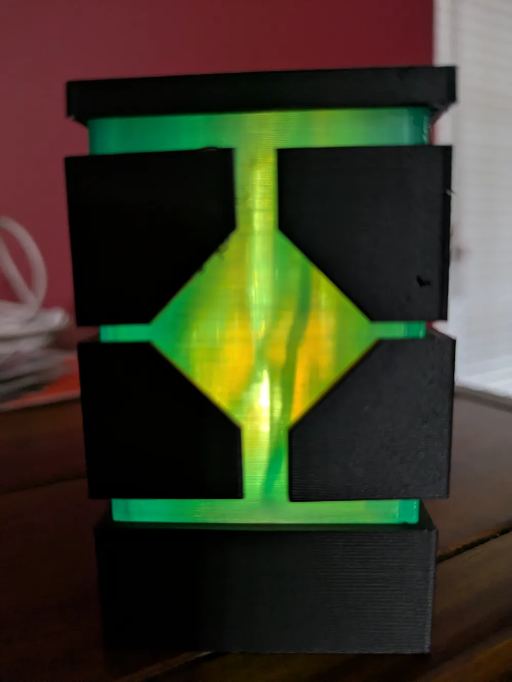 Modern Futuristic Tea Light Led Cube Art by MrPrintsalot - MakerWorld