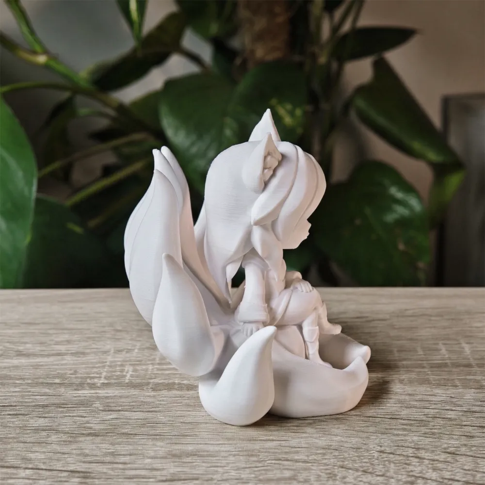 Cute Chibi Ahri - League of Legends (LoL) Figure - Free 3D Print Model ...