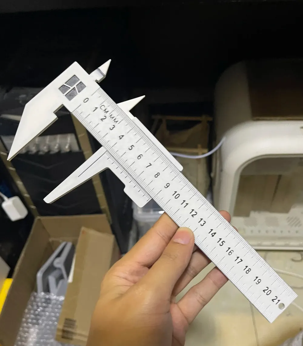 Vernier Caliper Ruler(calibrated accuracy) 220mm by dahan - MakerWorld