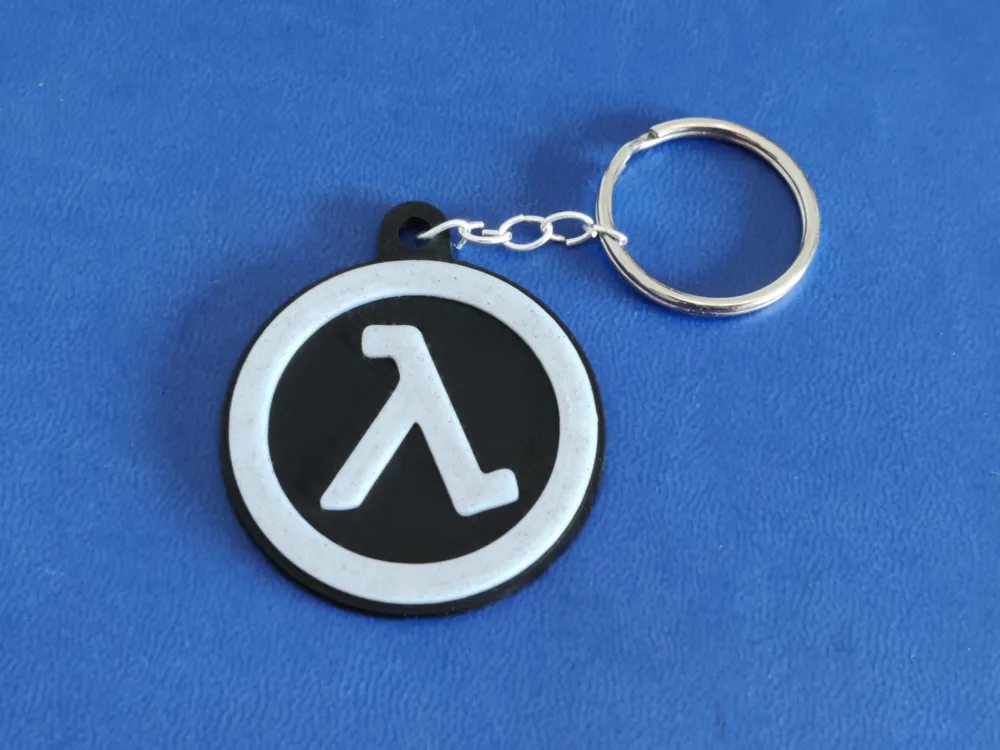 Half-life - Keychain by Levi Moore - MakerWorld